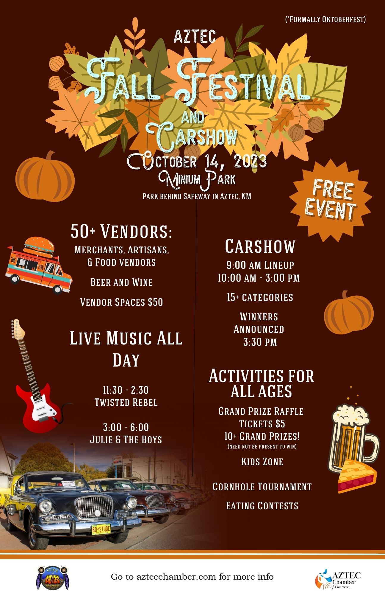 Aztec Fall Festival and Car Show | Farmington